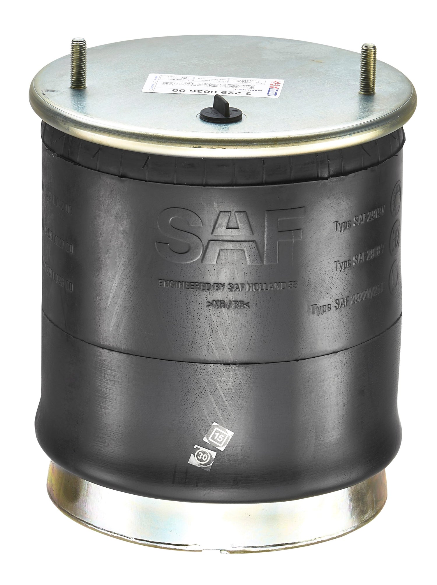 Luftbelg SAF 2922 V - Stålbunn – MoRek AS