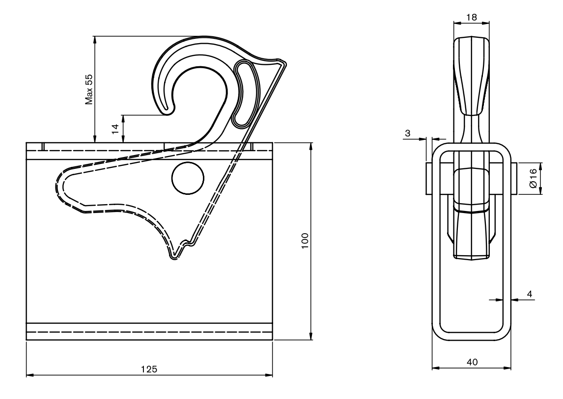 Surringskrok 6 Tonn, For Kantprof.Vip-K