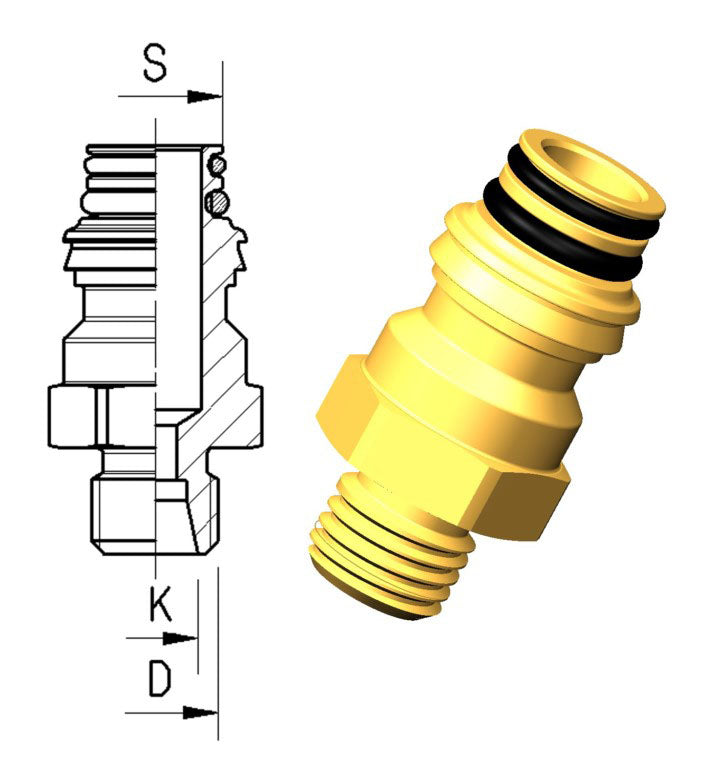 Svivel M12x1,5 M – MoRek AS